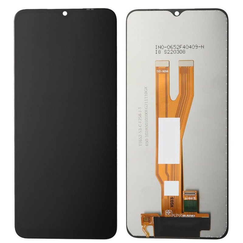 LCD compatible with Samsung A032 Galaxy A03 Core, (black, without frame ...